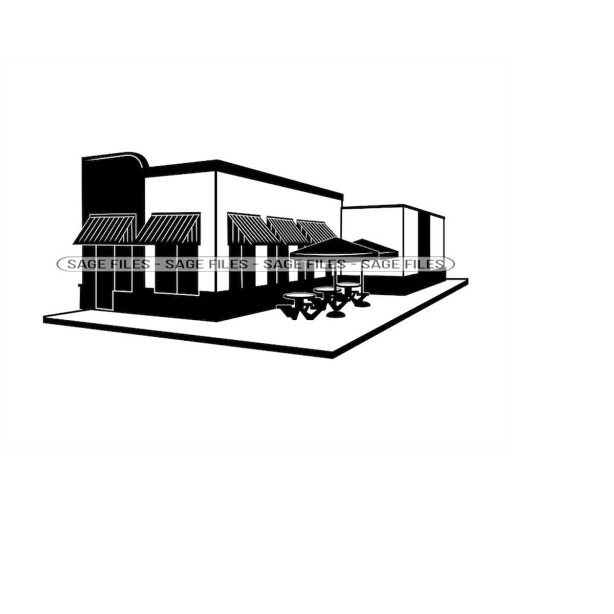 Restaurant 3 SVG, Restaurant SVG, Franchise SVG, Fast Food S - Inspire ...