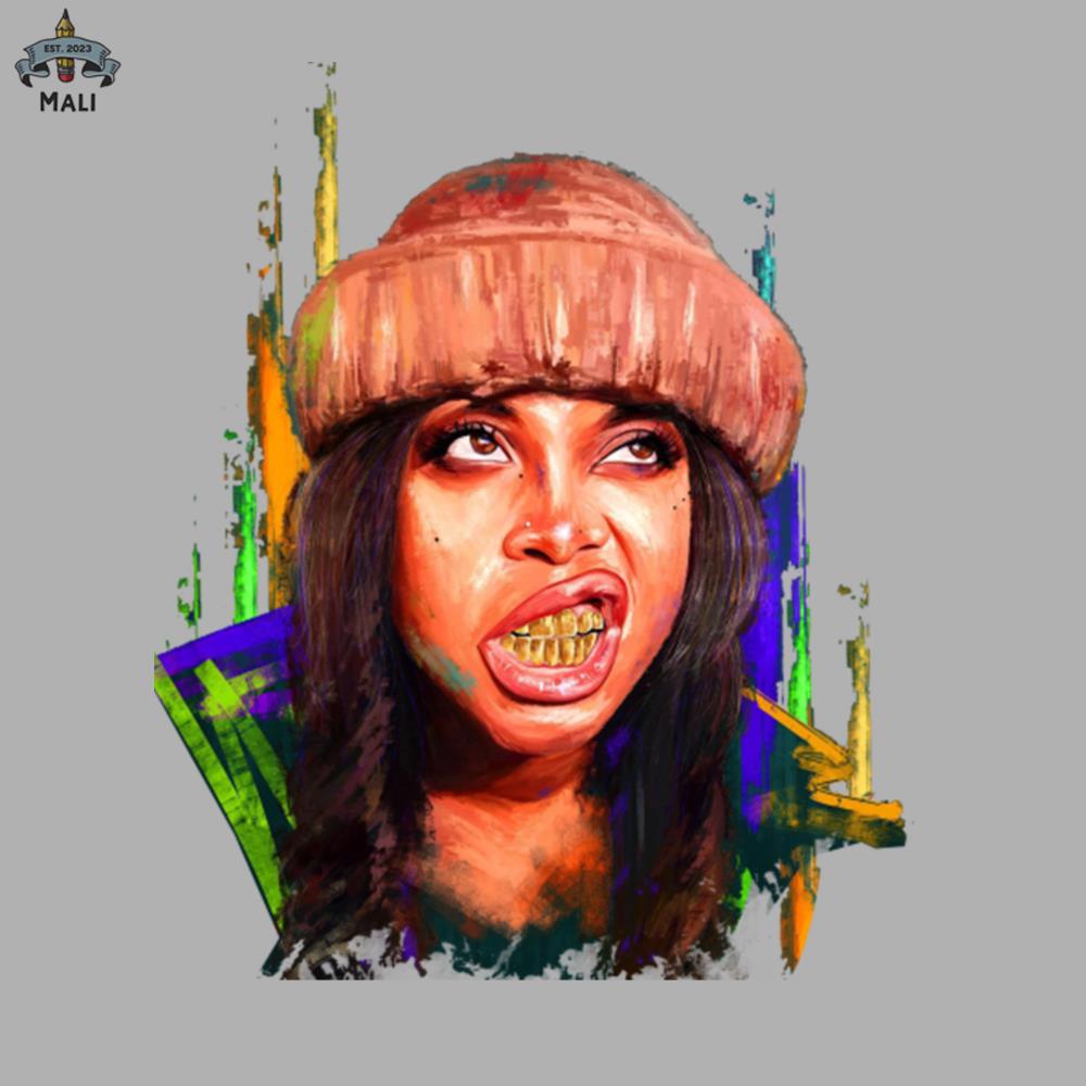 Erykah Badu Sublimation PNG Download - Inspire Uplift