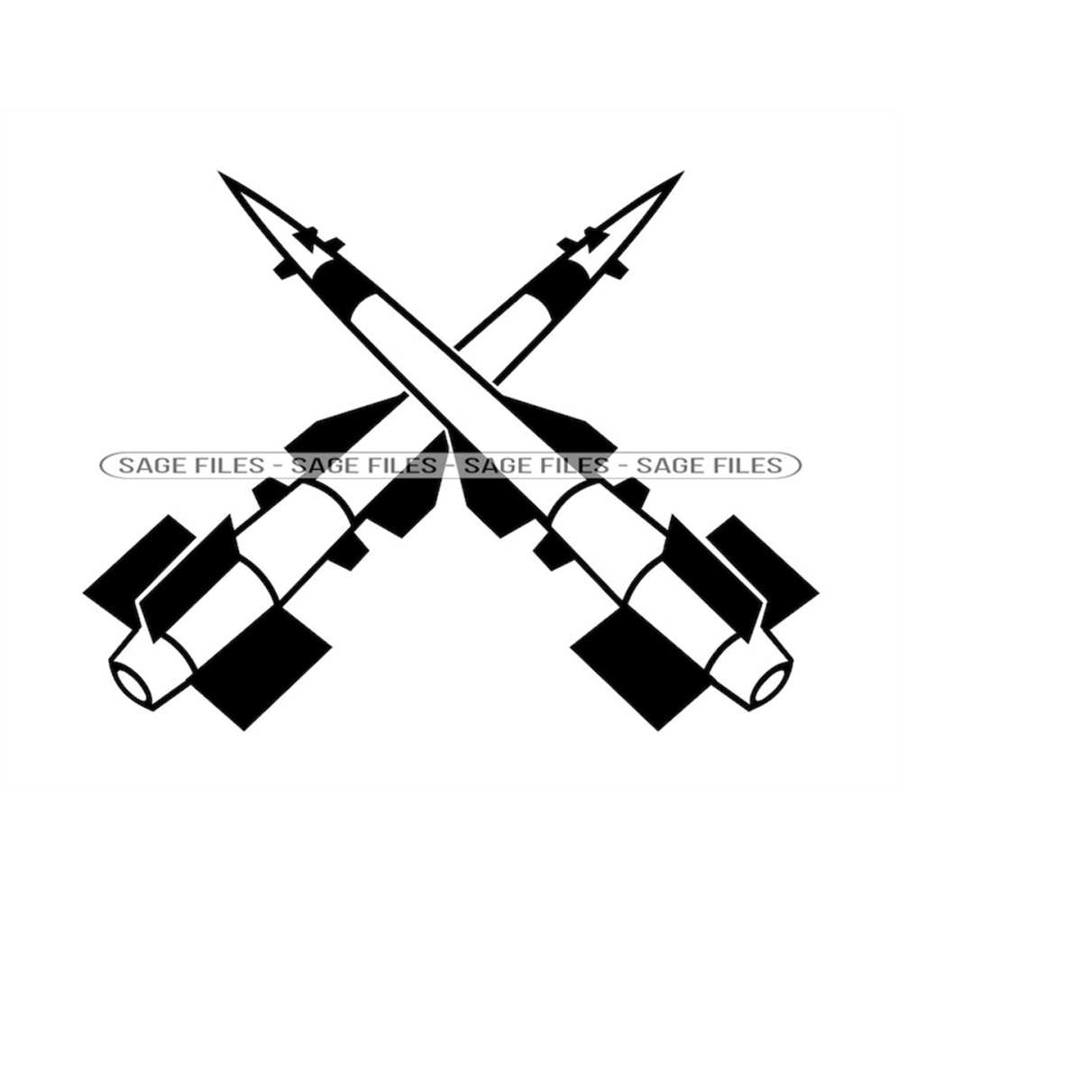 Missile Logo Svg, Missile Svg, Rocket Svg, Bomb Svg, Missile - Inspire ...
