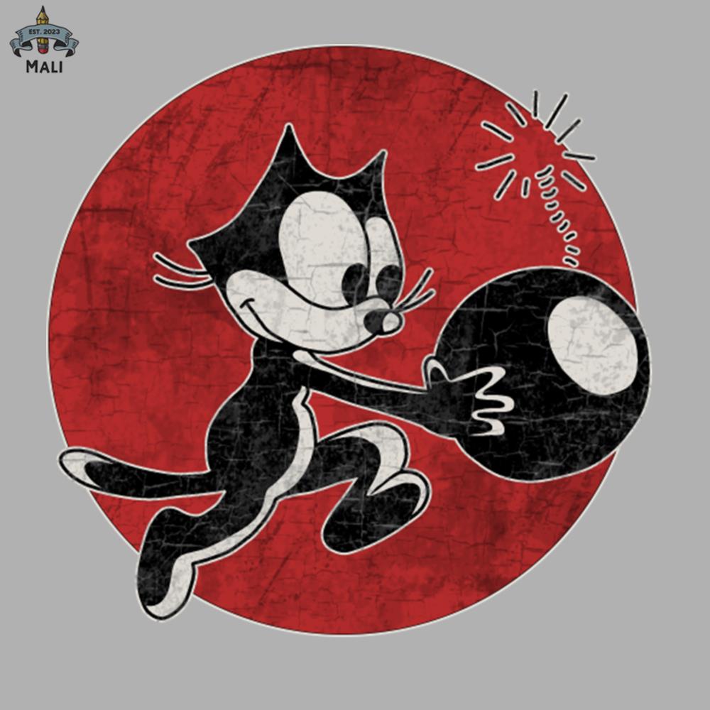 Felix The Cat with Bomb Sublimation PNG Download - Inspire Uplift