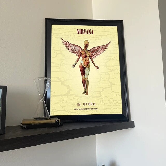 Nirvana In Utero Poster, 2 Styles Print, No Framed, Gift.jpg | Inspire ...