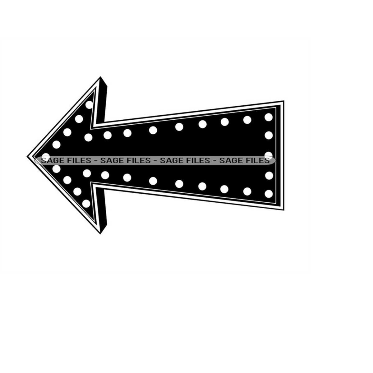 Neon Arrow Sign SVG, Direction Arrow Svg, Arrow Clipart, Arr - Inspire ...