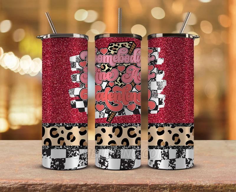 Valentine Tumbler PNG, Valentines Tumbler Wrap, Valentine Gi | Inspire ...