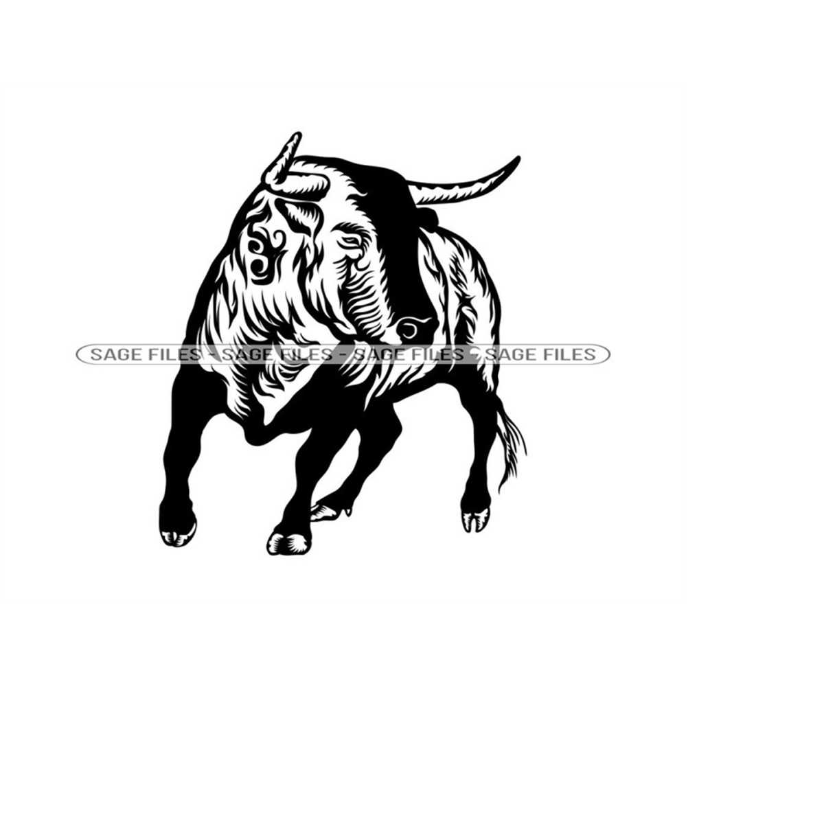 Charging Bull SVG, Bull Svg, Bull Logo Svg, Bull Clipart, Bu | Inspire ...