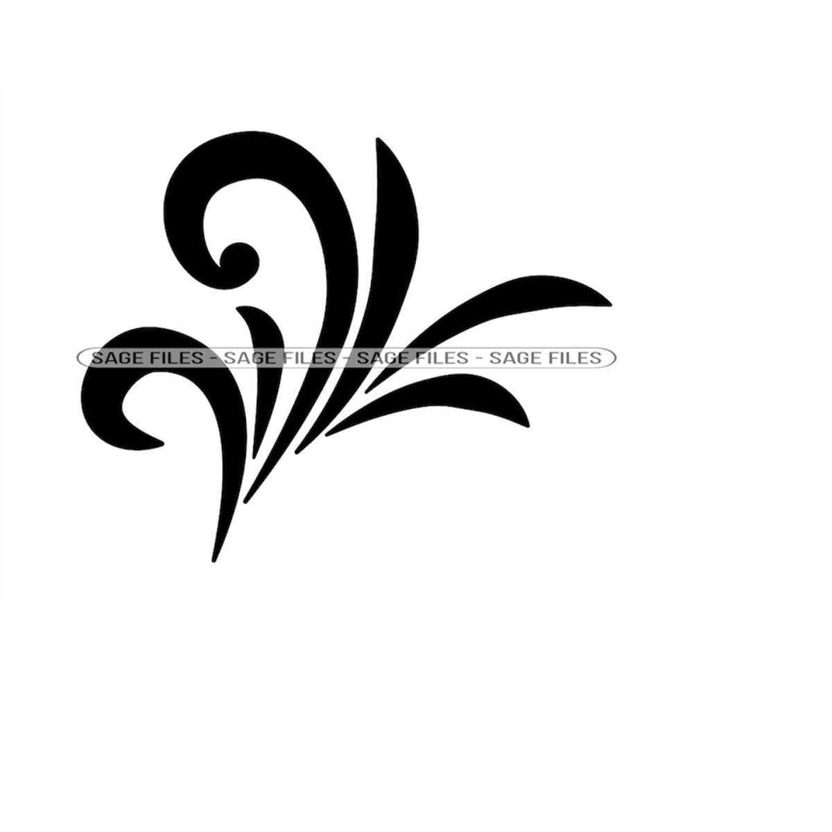 Decorative Element SVG, Decorative Svg, Decorative Clipart, - Inspire ...