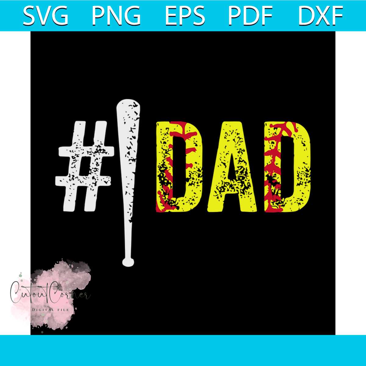 Mens 1 Dad Shirt Number One Softball Fan Dad Gift from Daugh | Inspire ...