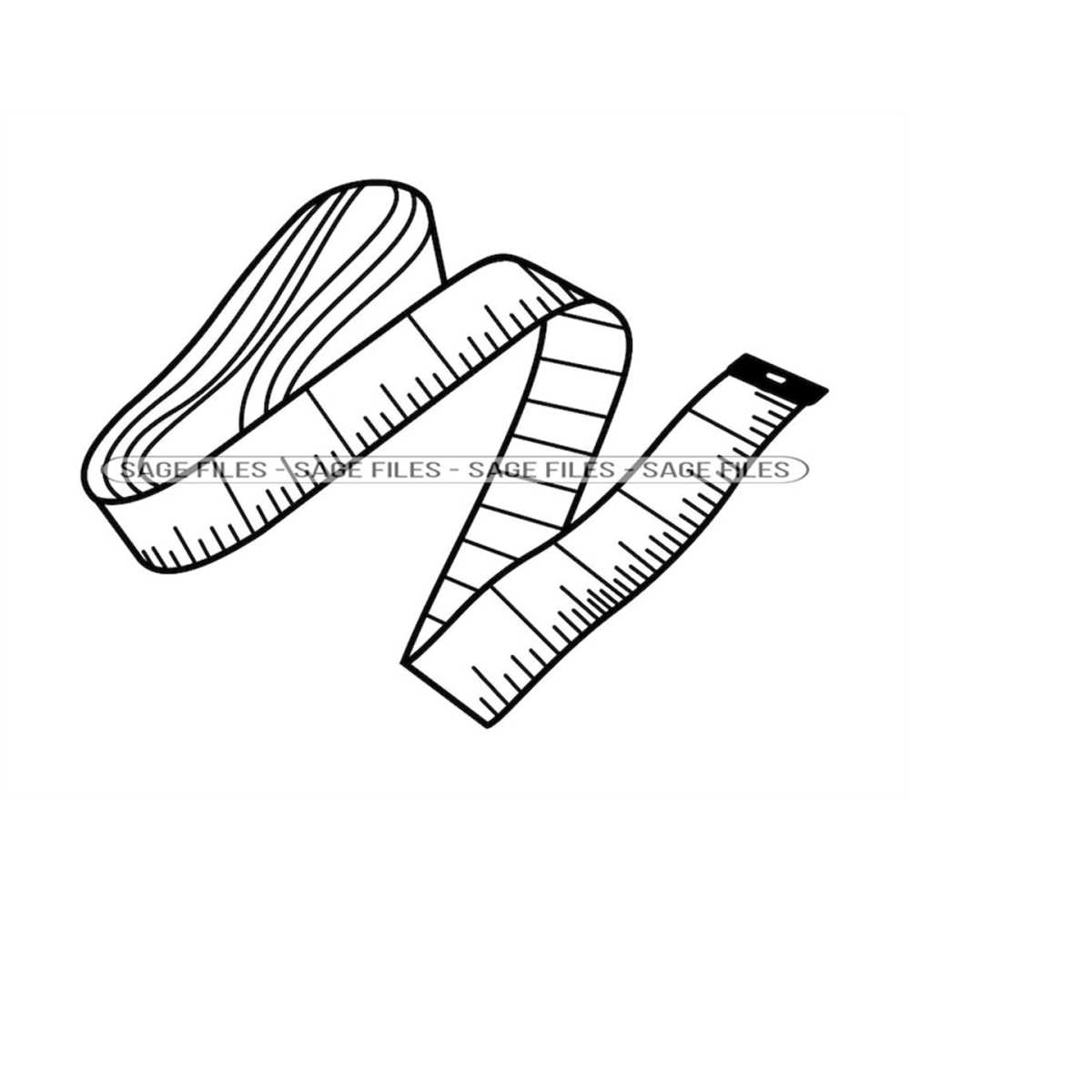 Tape Measure 2 Svg, Measuring Tape, Sewing, Tailor, Ruler, W | Inspire ...