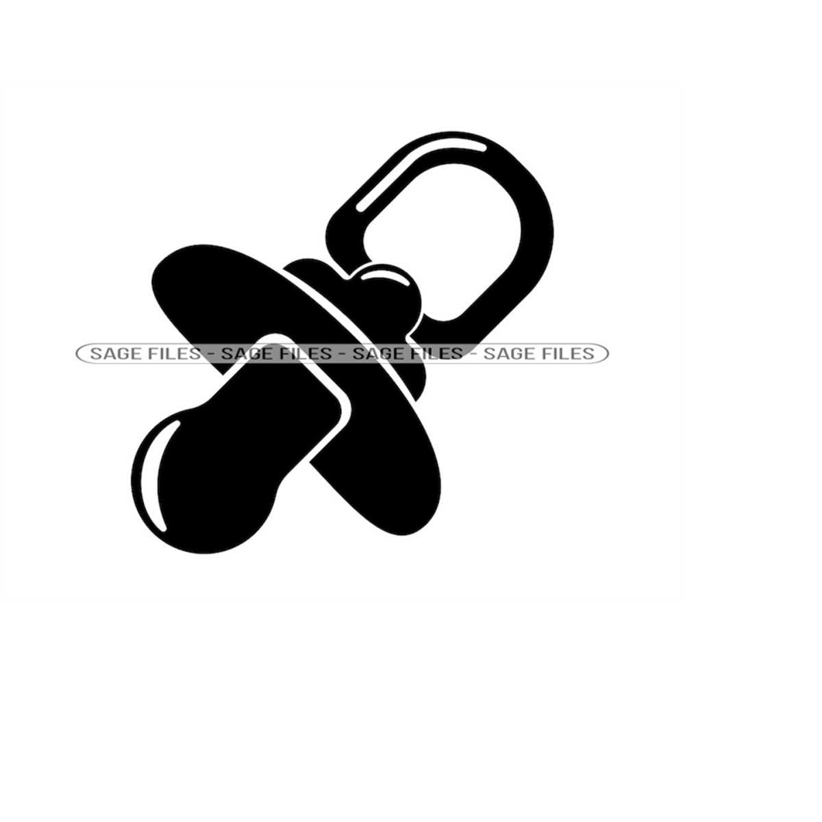Pacifier 5 SVG, Pacifier Svg, Baby SVG, Baby Shower SVG, Pac | Inspire ...
