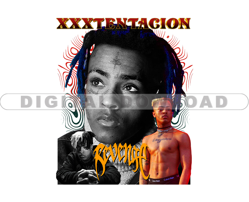 XXXTentacion Svg, Tshirt Design Bundle, Rapper svg, Hiphop S | Inspire ...