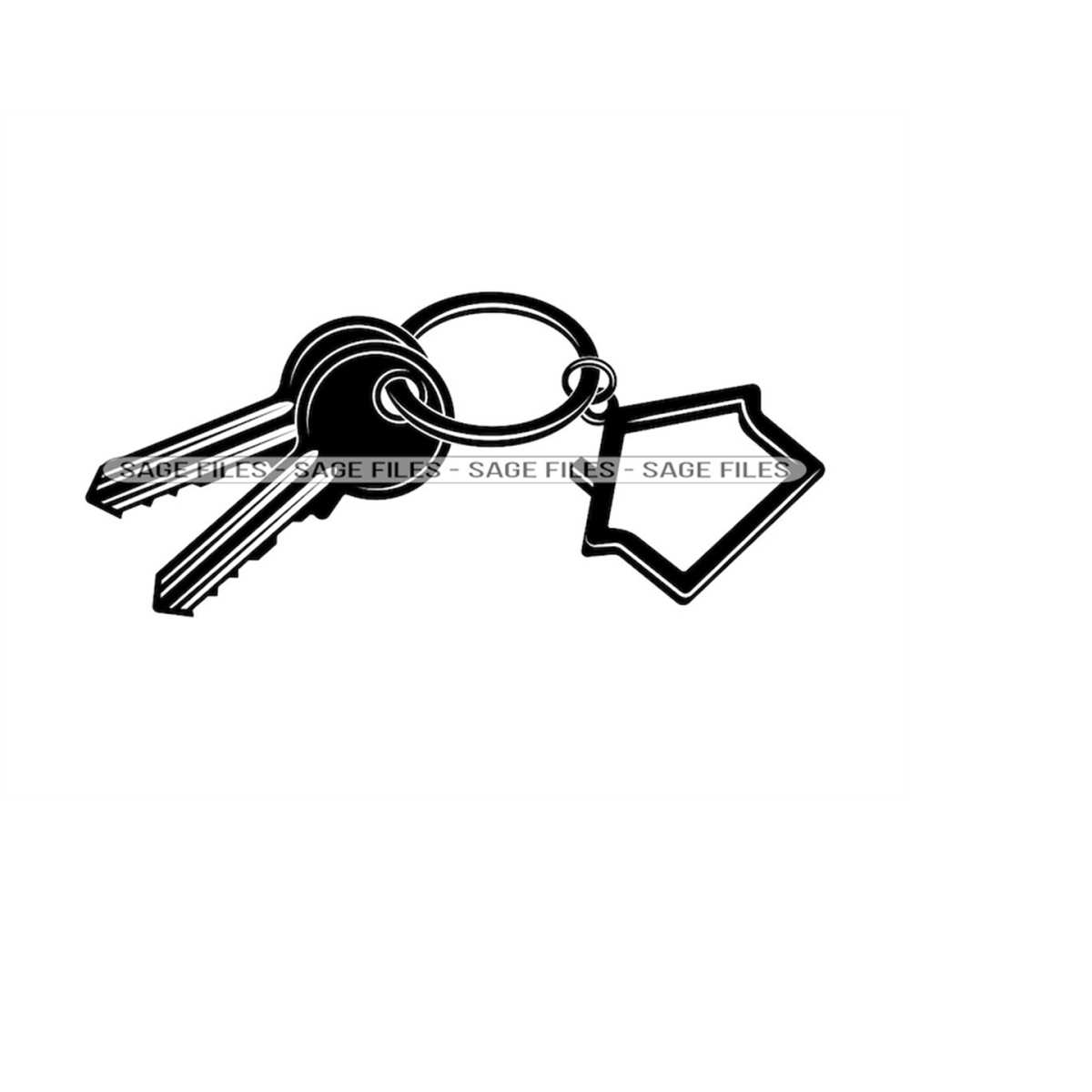 House Keys SVG, Home Keys SVG, House Keys Clipart, House Key - Inspire ...