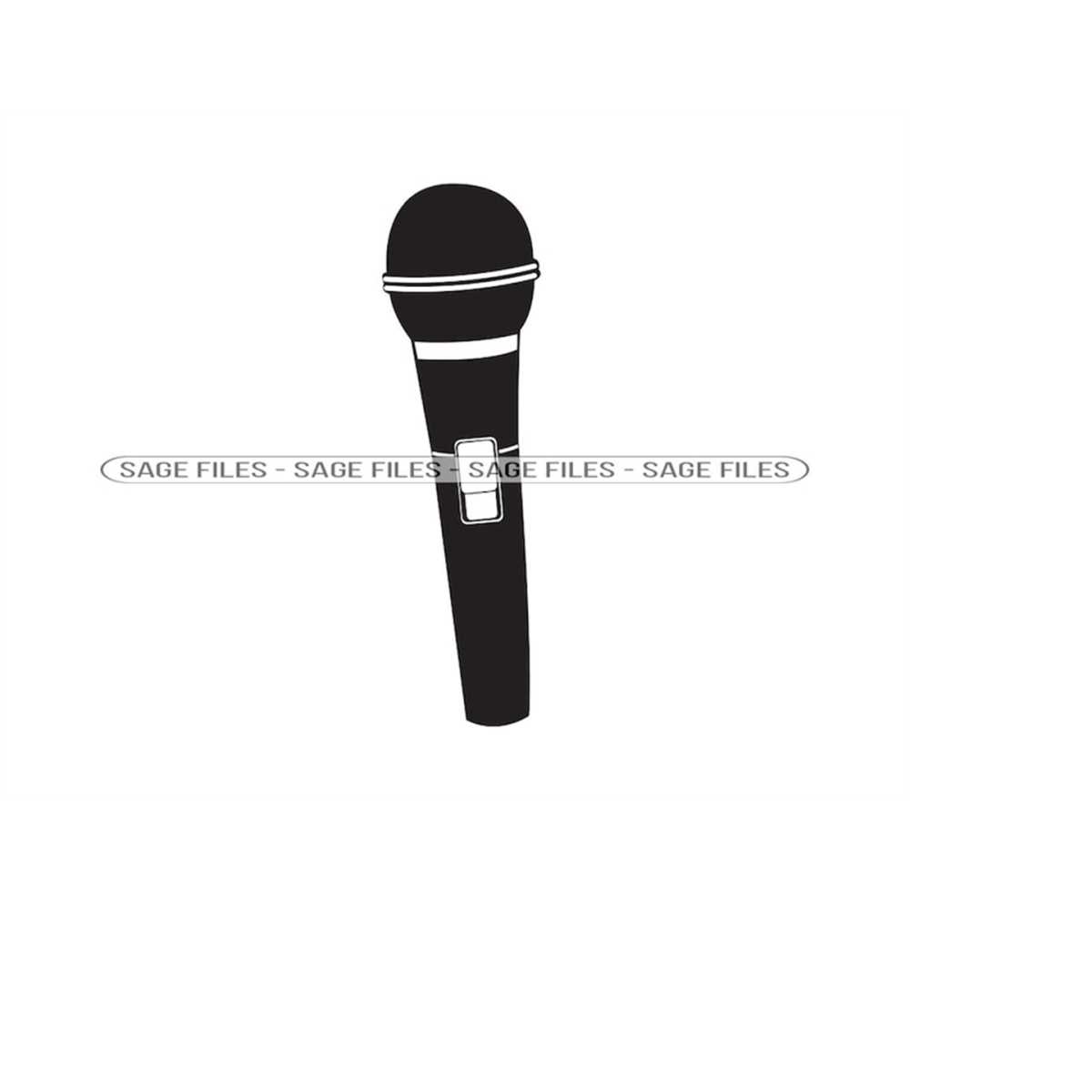 Microphone 6 SVG, Microphone Svg, Podcast, Microphone Clipar - Inspire ...