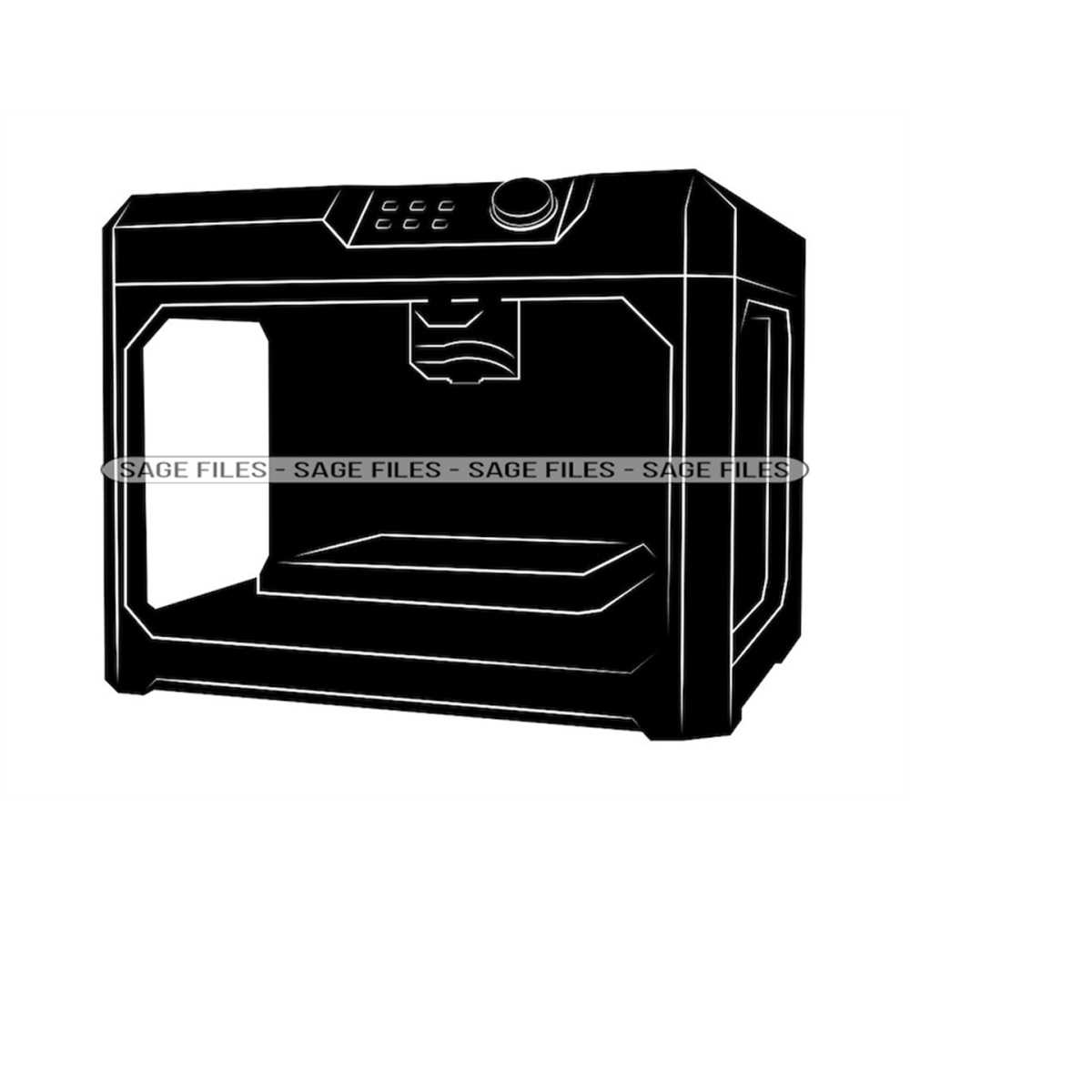 3D Printer SVG, 3D Printing Svg, 3D Printer Clipart, 3D Prin - Inspire ...