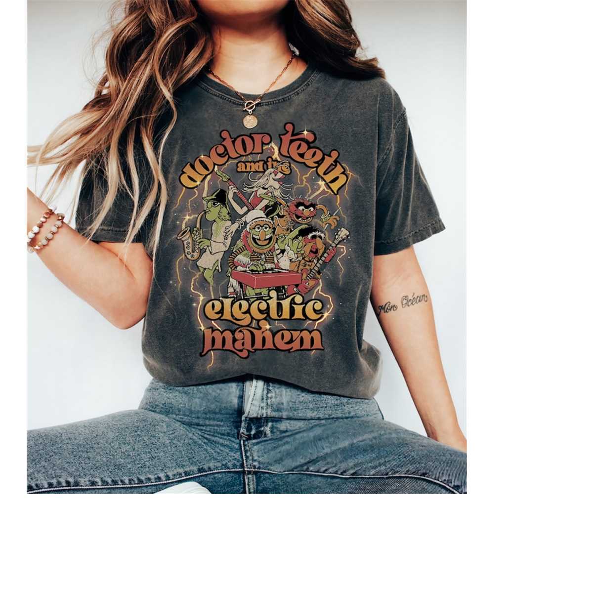 Disney Muppets Doctor Teeth And The Electric Mayhem Poster T - Inspire ...