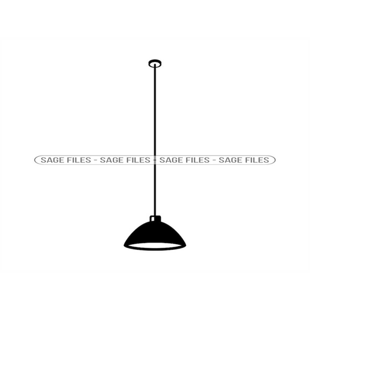 Hanging Lamp SVG, Ceiling Lamp Svg, Lamp Clipart, Lamp Files - Inspire ...