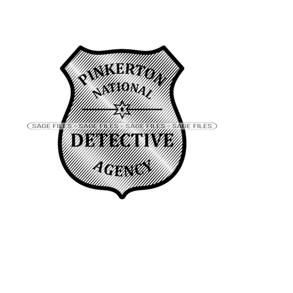 Detective Badge Svg | Inspire Uplift
