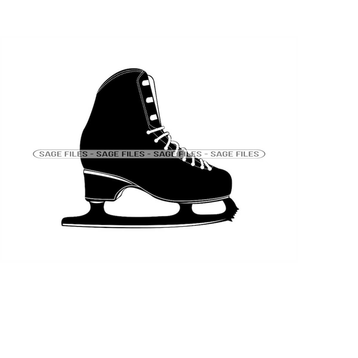 Ice Skate 2 SVG, Hockey Skate Svg, Ice Skating Svg, Ice Skat - Inspire ...
