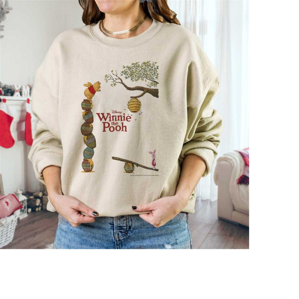 Disney Winnie The Pooh Cute Pooh And Piglet Honey Pot Stack | Inspire ...