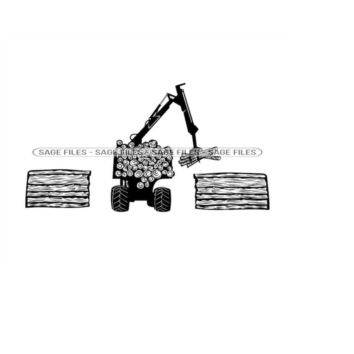 Logging 5 Svg, Lumber Harvester Svg, Forestry Svg, Lumberjac - Inspire ...