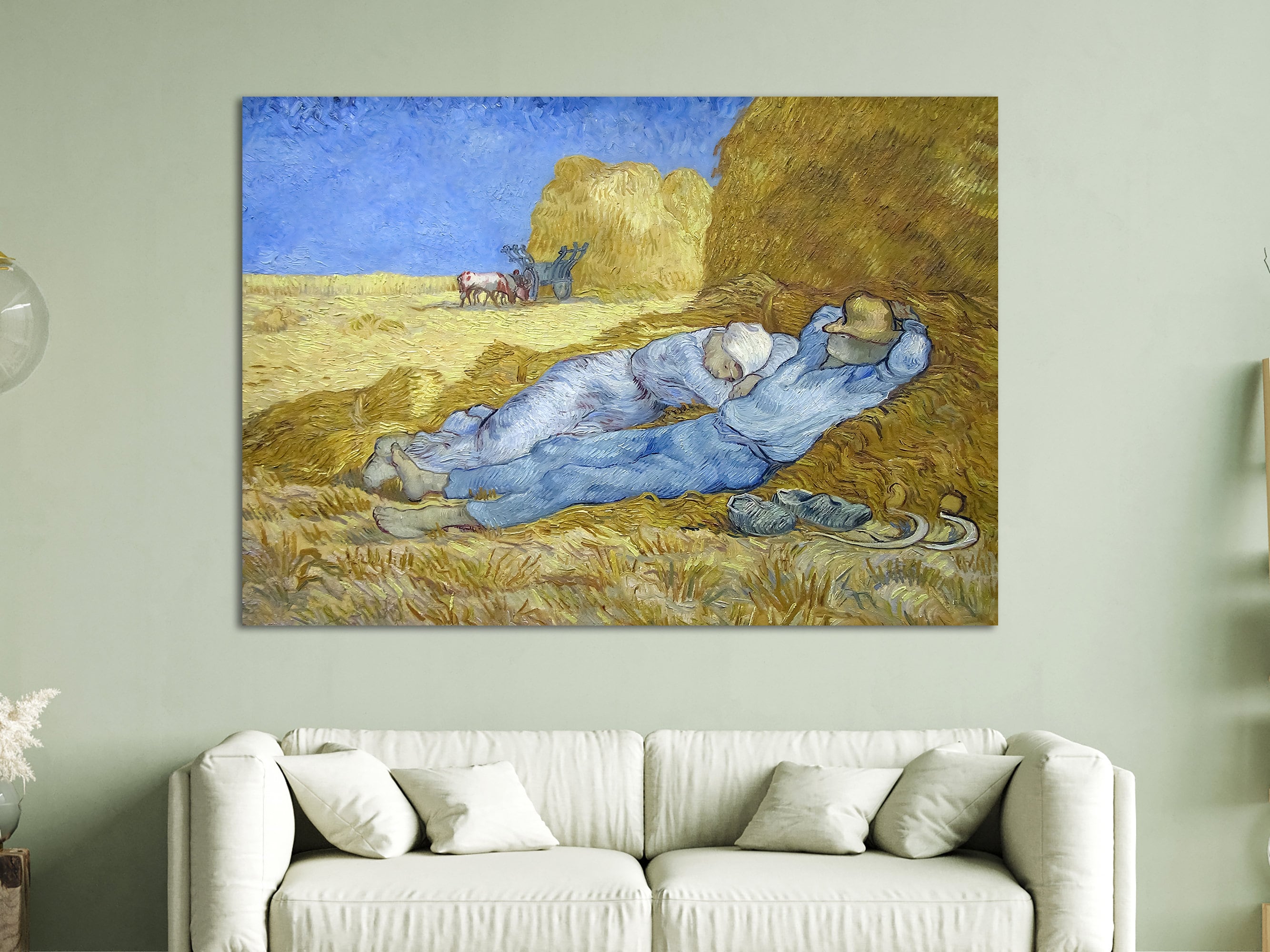 Van Gogh, Noon, Rest From Work, Van Gogh After Millet, Vince | Inspire ...