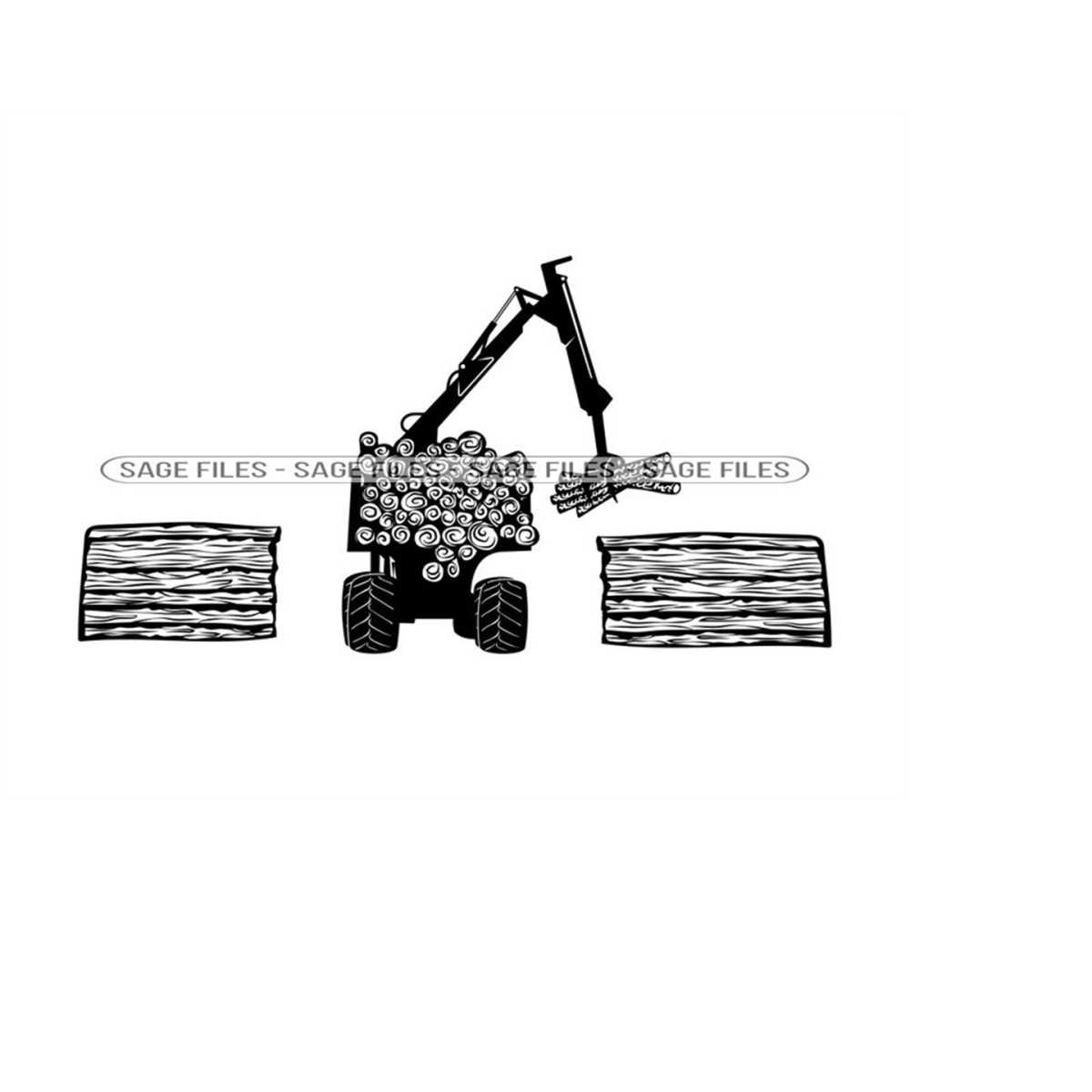 Logging 5 Svg, Lumber Harvester Svg, Forestry Svg, Lumberjac - Inspire ...