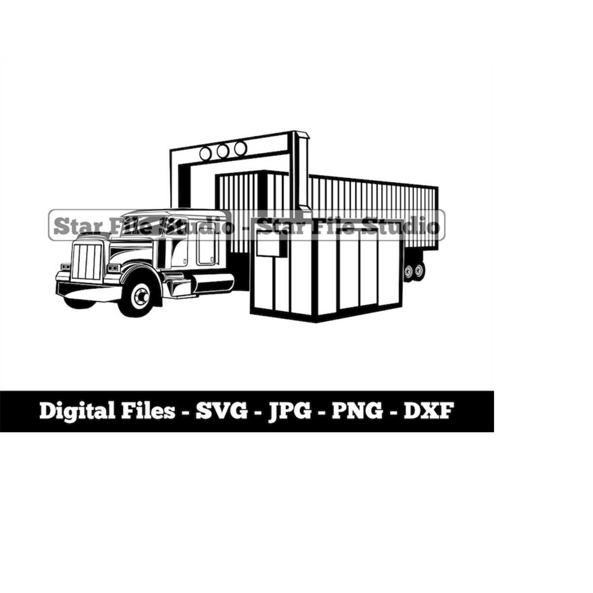 Portal Truck Scanner Svg, Freight Scanner Svg, Truck X-ray S - Inspire ...