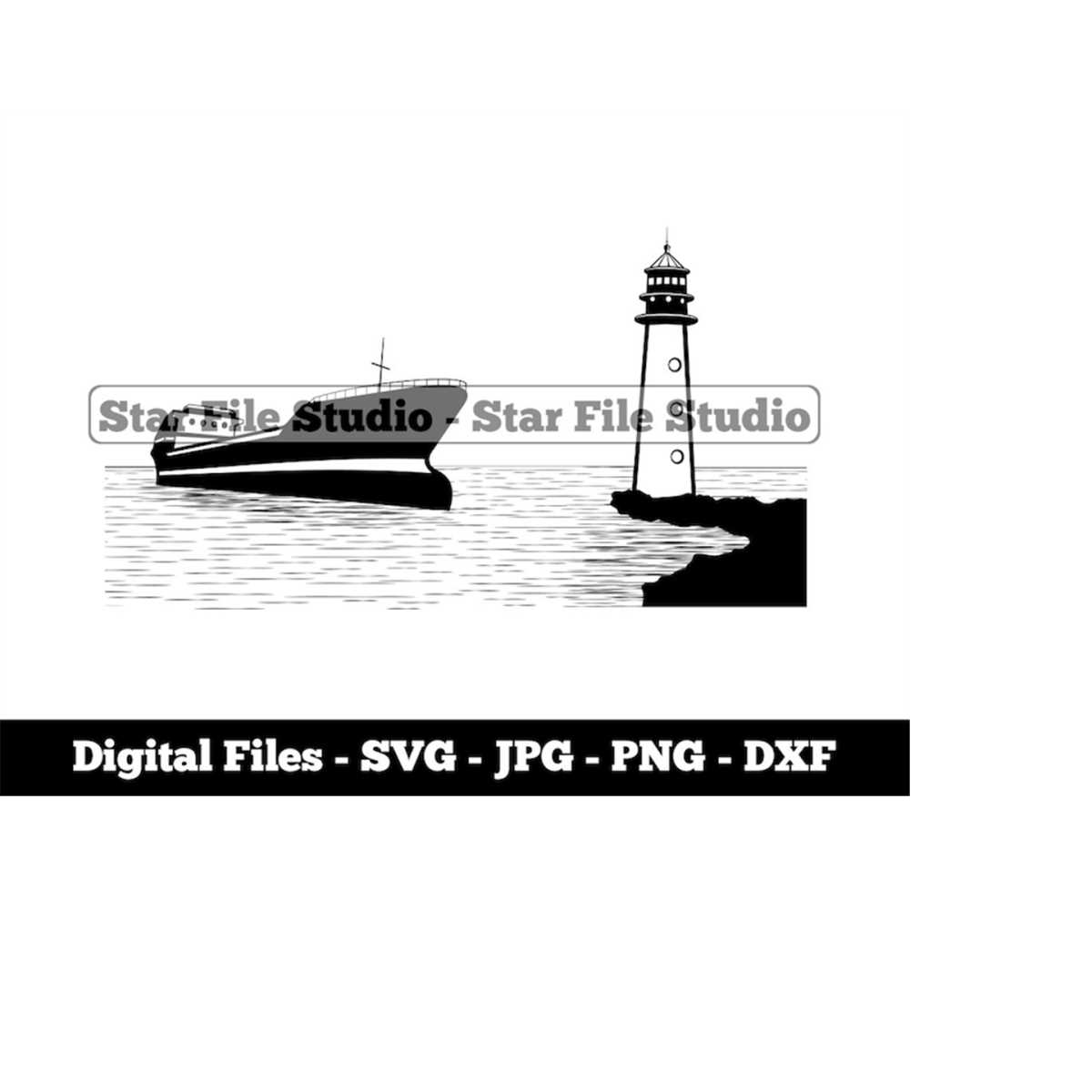 Lighthouse 4 Svg, Lighthouse Svg, Nautical Svg, Lighthouse P - Inspire ...