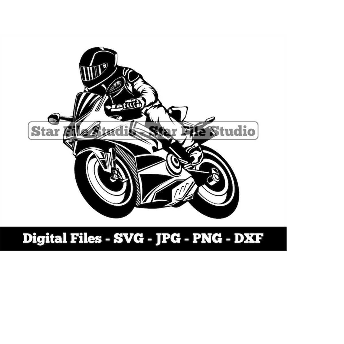 motorcycle rider svg - Inspire Uplift