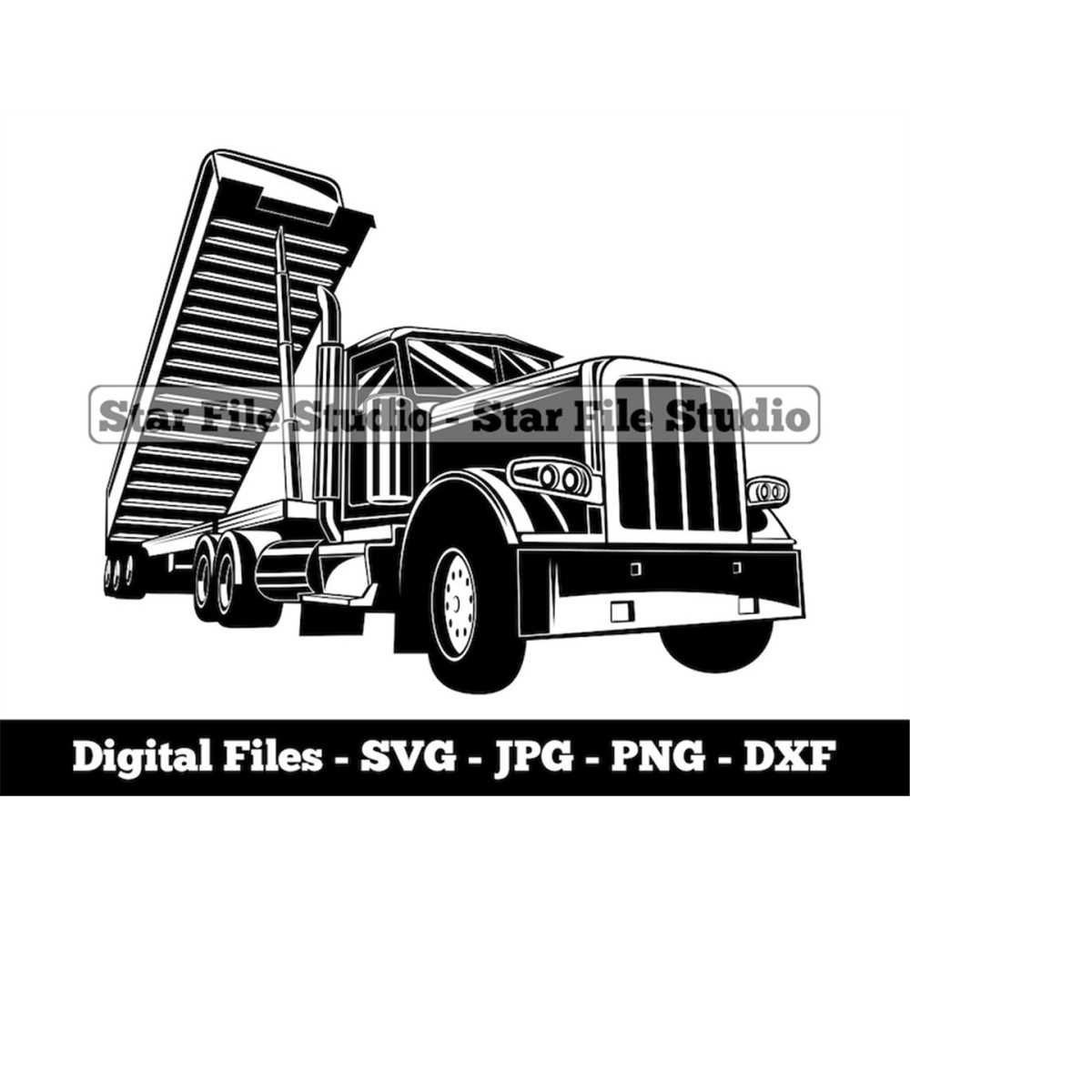 Dump Truck 8 Svg, Truck Svg, Trucker Svg, Trucking Svg, Dump | Inspire ...