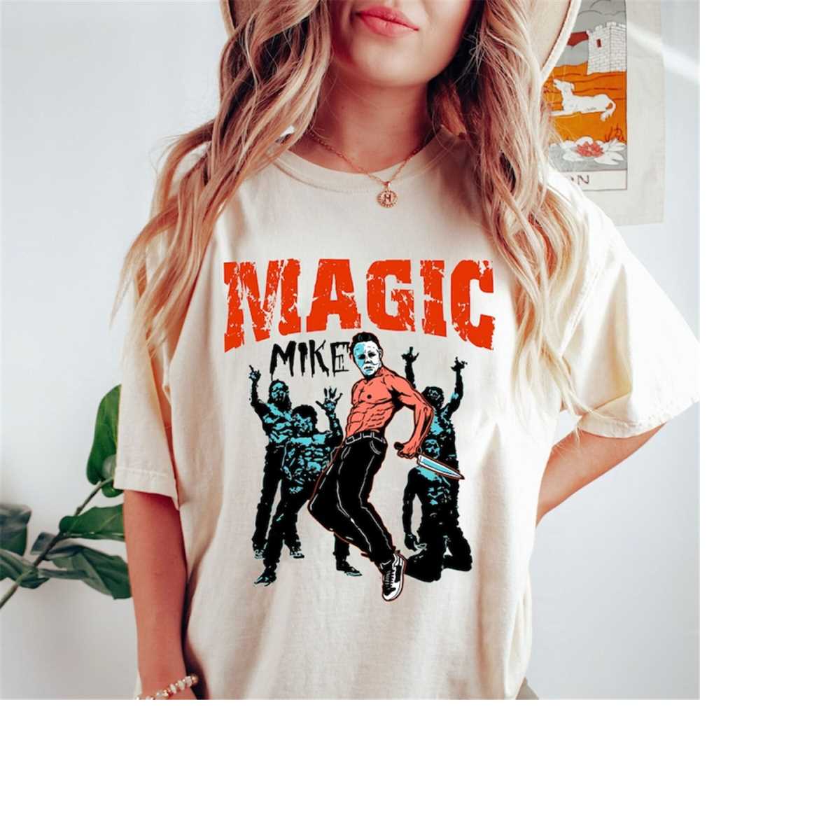 Comfort Colors Magic Mike shirt, Michael Myers Halloween Shi | Inspire ...