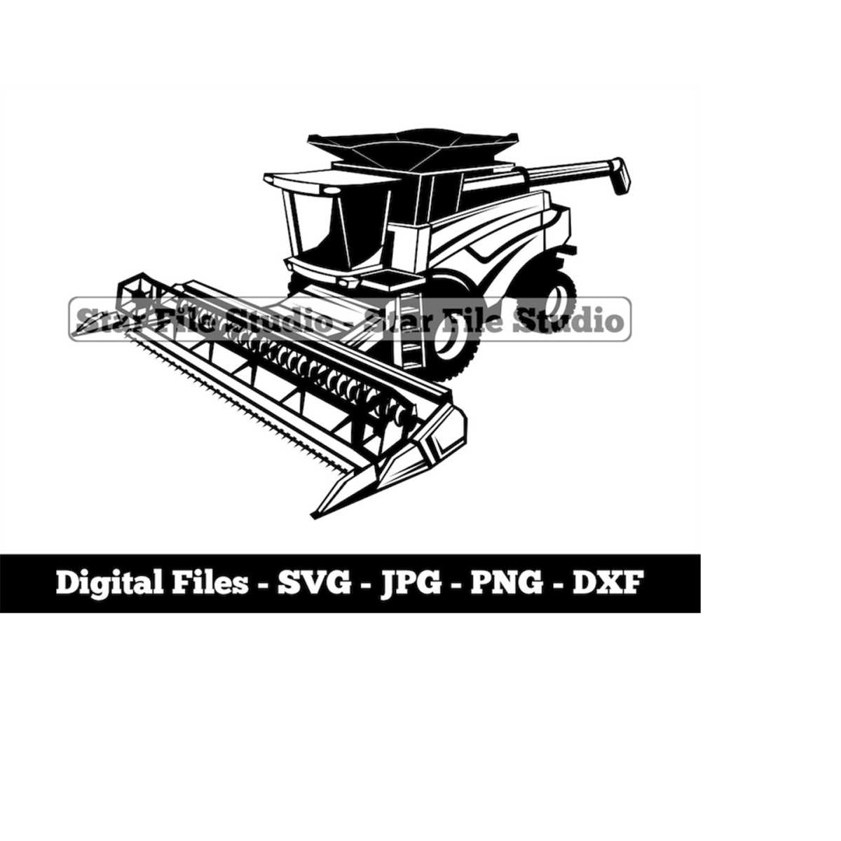 Combine Harvester Svg, Harvester Svg, Farming Svg, Harvester | Inspire ...