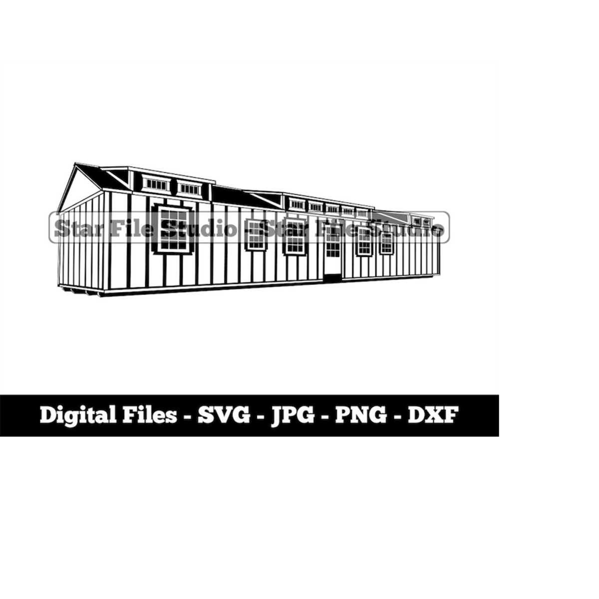 Portable Building 2 Svg, Portable Home Svg, Portable Office - Inspire ...