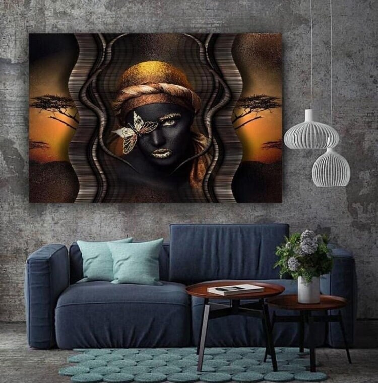 African Retro Art, African Artwork, African Painting, Africa | Inspire ...