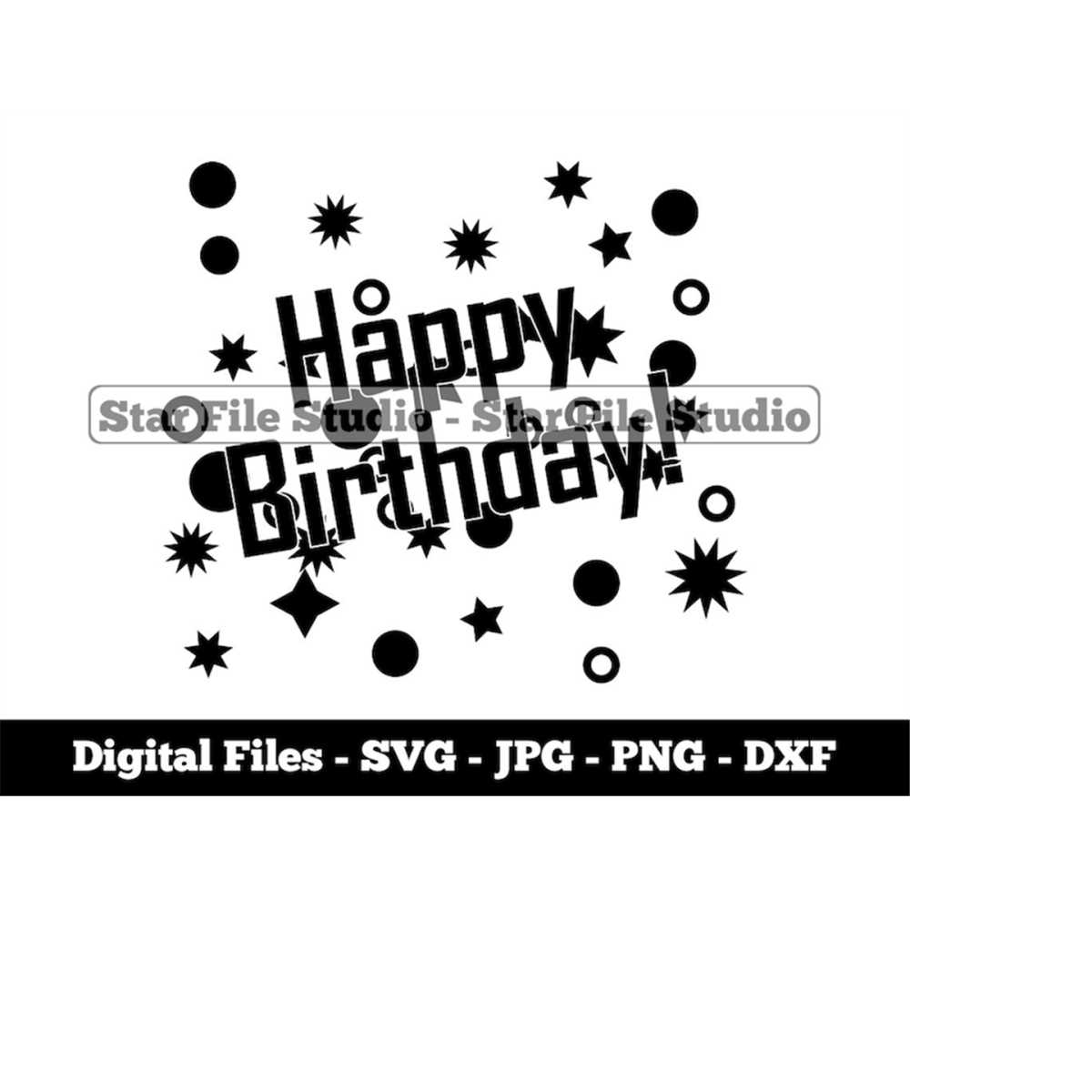 Happy Birthday 2 Svg, Birthday Svg, Birthday Party Svg, Birt - Inspire ...