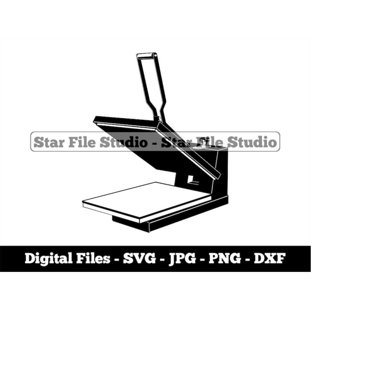 T-Shirt Printing 4 Svg, Heat Press Machine Svg, Print On Dem - Inspire ...