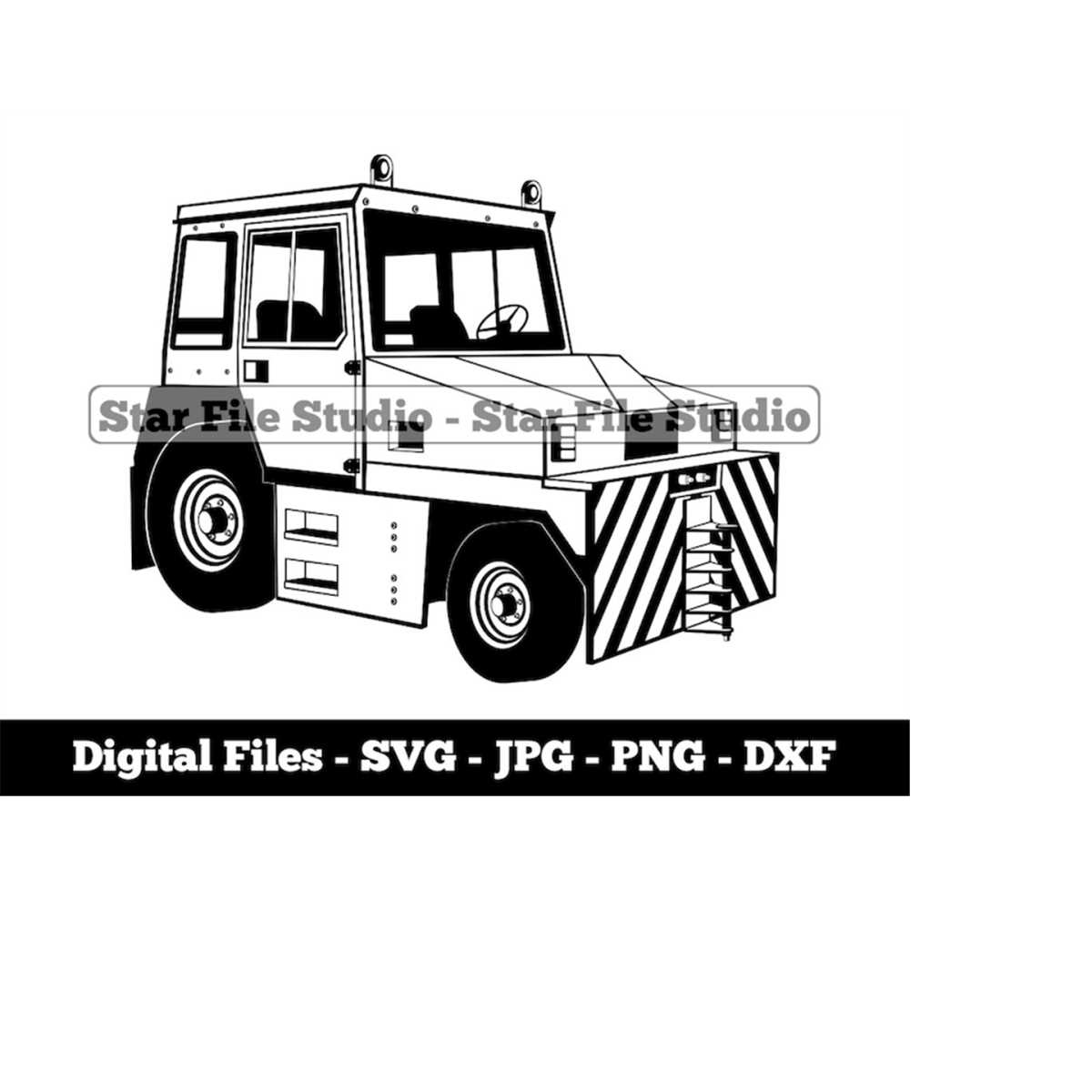 Airport Tug Svg, Airport Svg, Air Travel Svg, Airport Png, A - Inspire ...