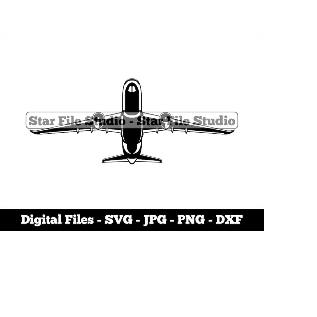 Airliner 7 Svg, Airliner Svg, Airplane Svg, Flying Svg, Airl | Inspire ...