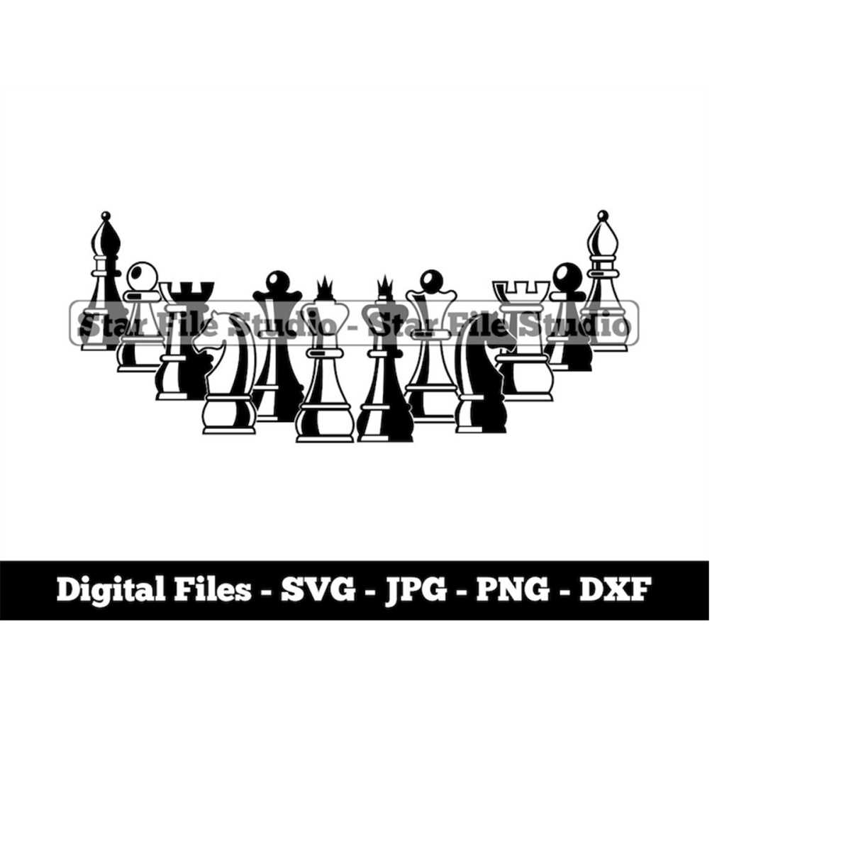 Chess Svg, Chess Pieces Svg, Chess Logo Svg, Chess Png, Ches - Inspire ...