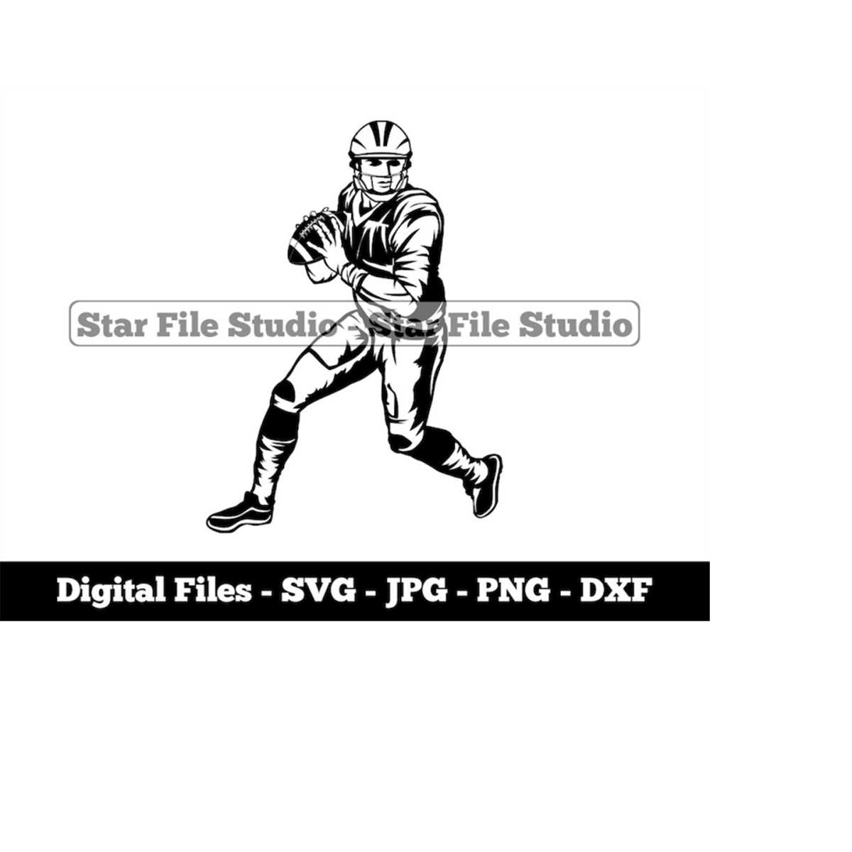 Football Logo 4 Svg, Football Svg, Fotball Player Svg, Footb - Inspire ...