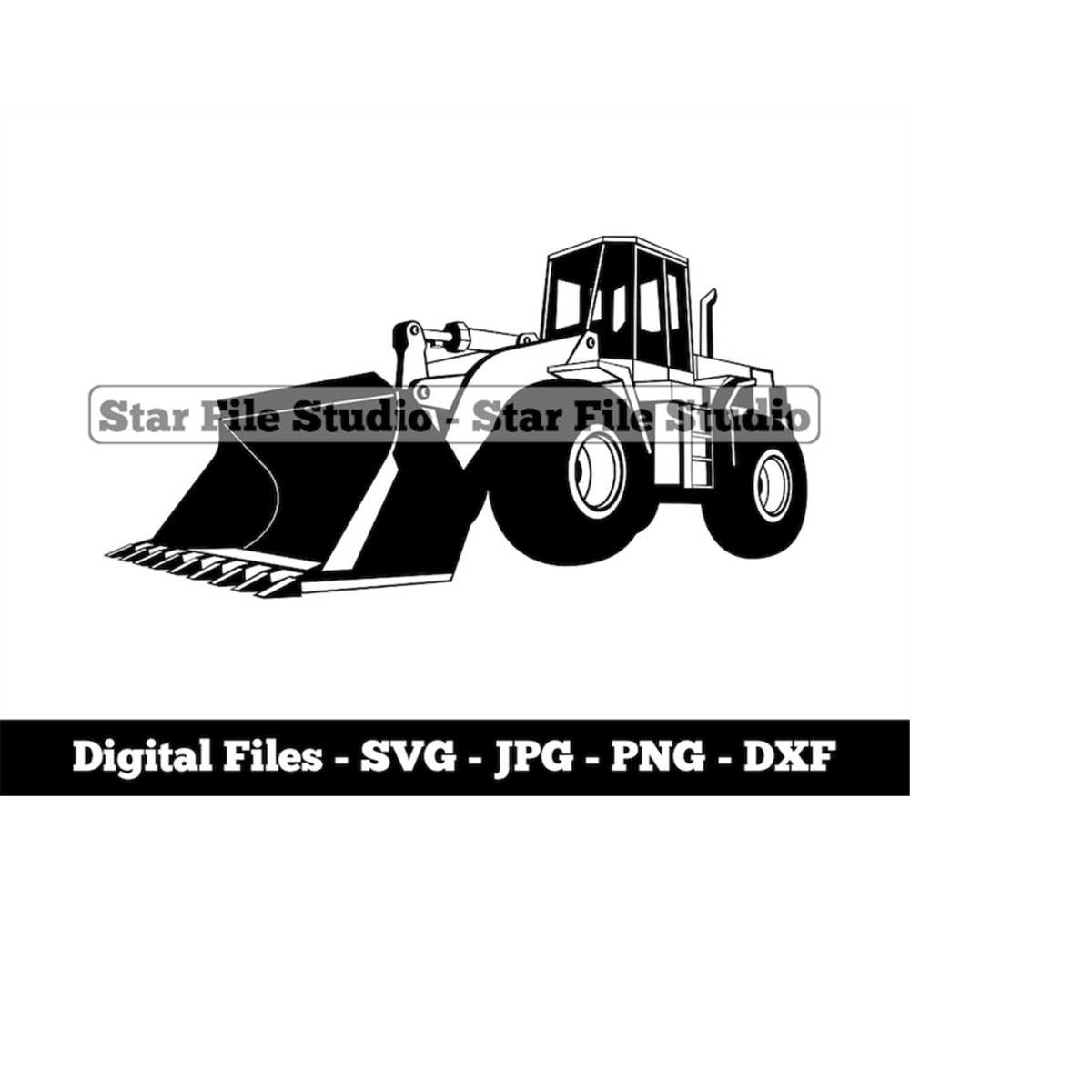Bulldozer 9 Svg, Bulldozer Svg, Dozer Svg, Heavy Equipment S - Inspire ...