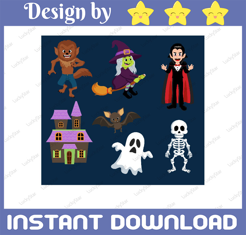 Halloween Bundle Png Clipart ,Halloween Items Download ,Inst | Inspire ...