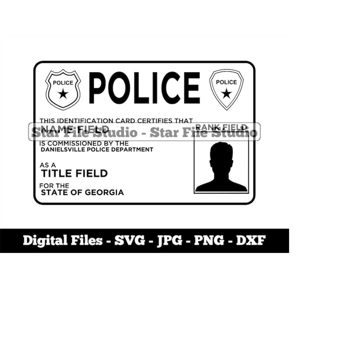 Police ID Template 3 Svg Police Svg Law Enforcement Svg P Inspire Police ID Template 3 Svg Police Svg Law Enforcement Svg P Inspire