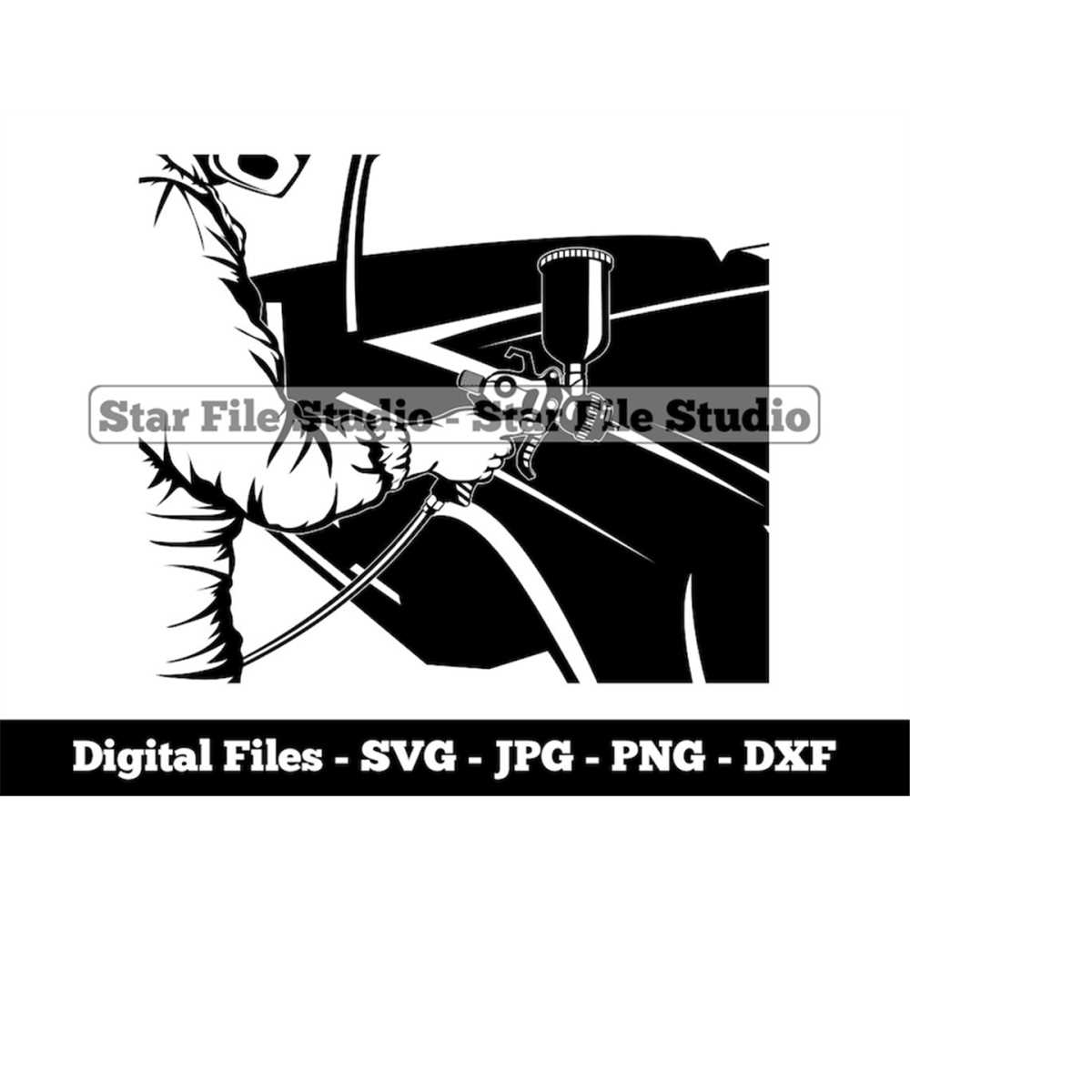 Car Painting 2 Svg, Automotive Painter Svg, Car Painter Svg, - Inspire ...