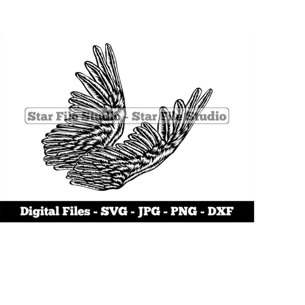 Wings Svg, Flying Svg, Wing Svg, Wings Png, Wings Jpg, Wings - Inspire ...