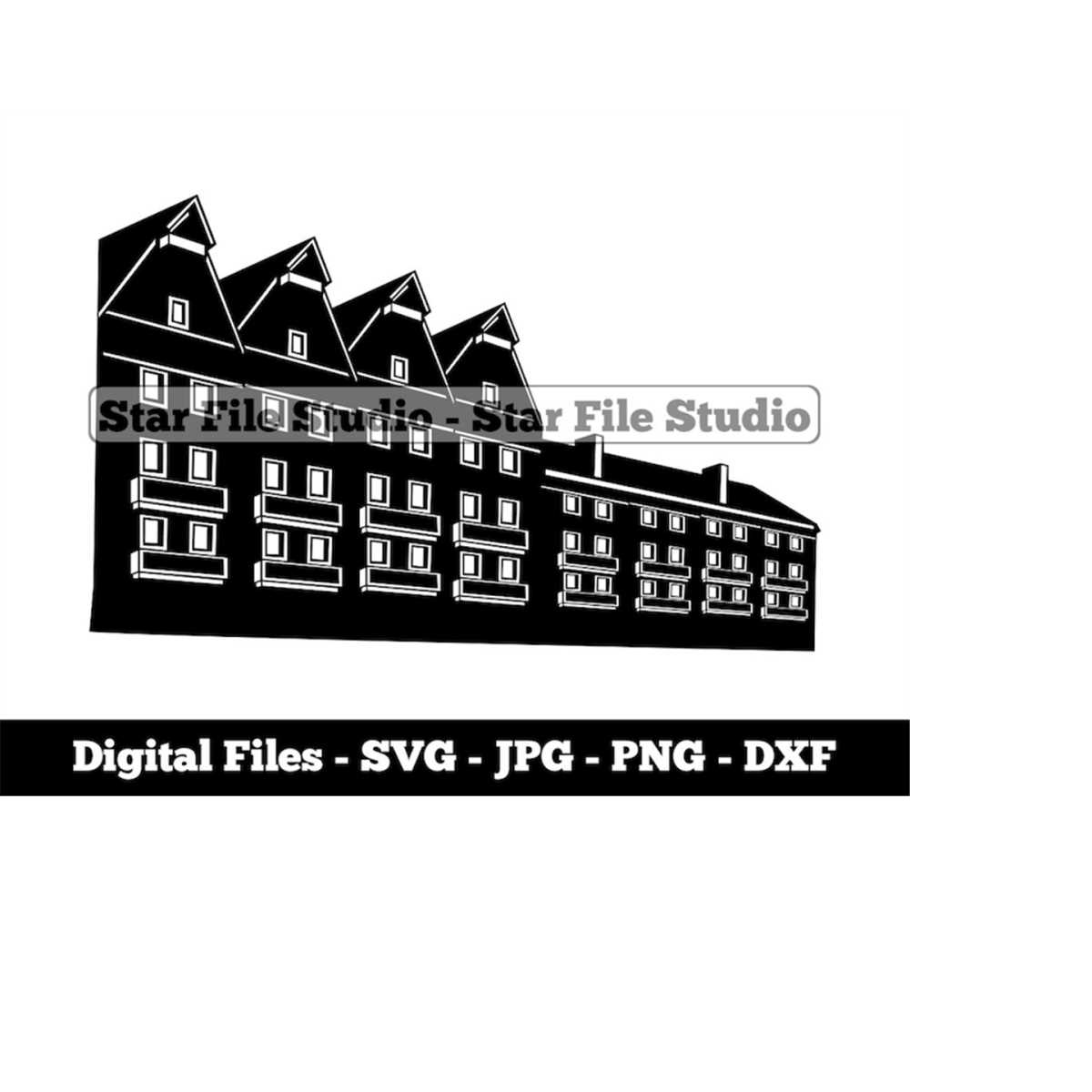 Apartment Buildings Svg, Real Estate Svg, House Svg, BBuildi - Inspire ...