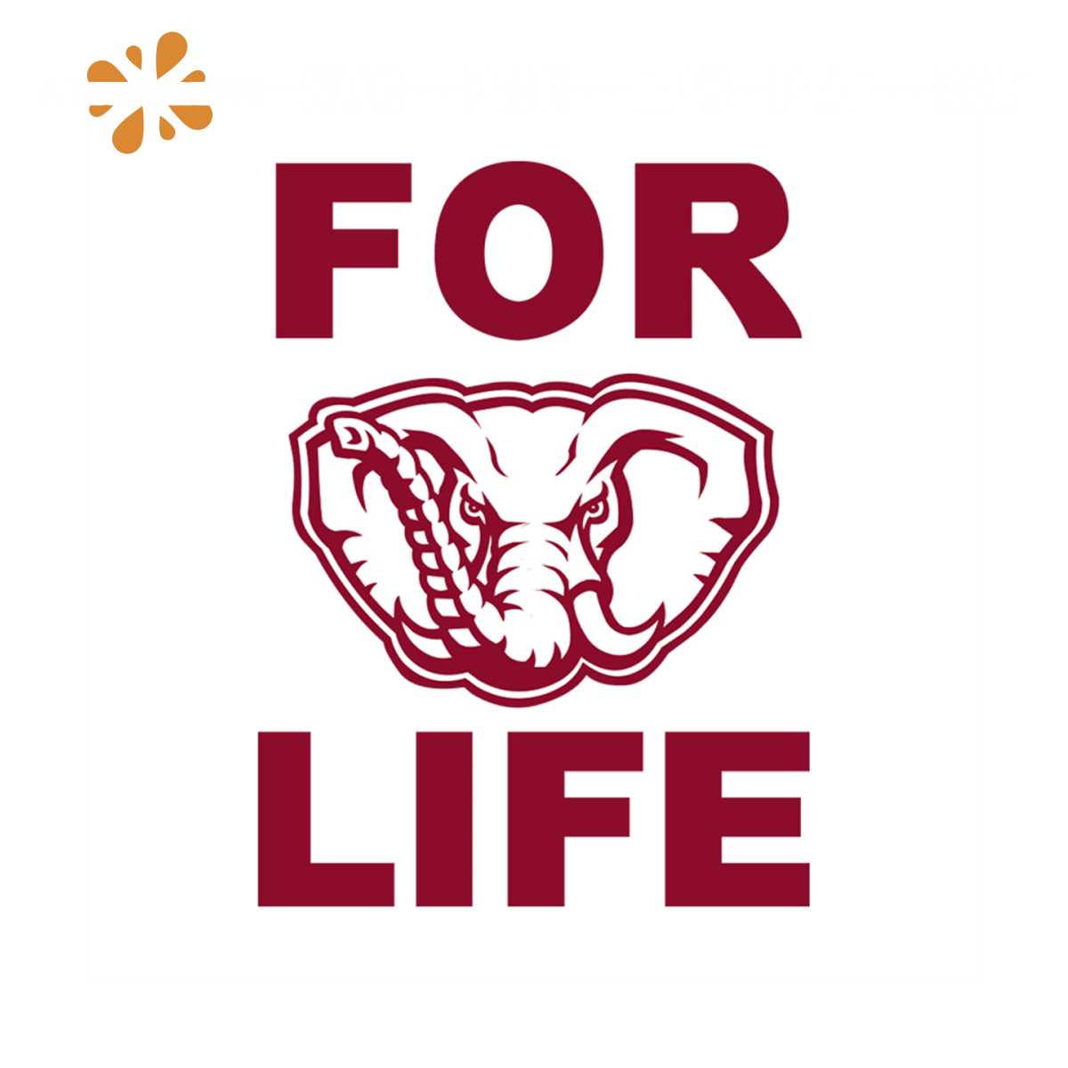 For Alabama Crimson Tide life svg | Inspire Uplift