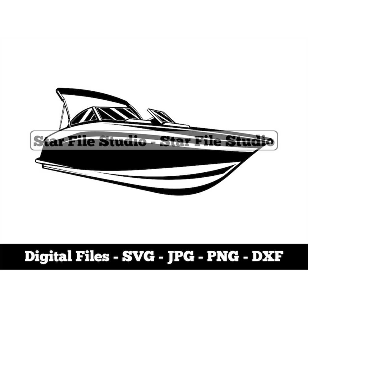 Speed Boat 10 Svg, Speed Boat Svg, Speedboat Svg, Motor Boat - Inspire ...