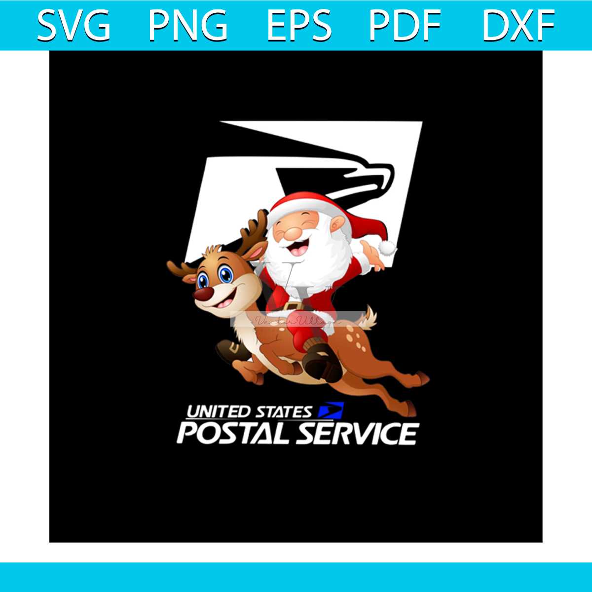 United States Postal Service Svg, Christmas Svg, Santa Claus | Inspire ...