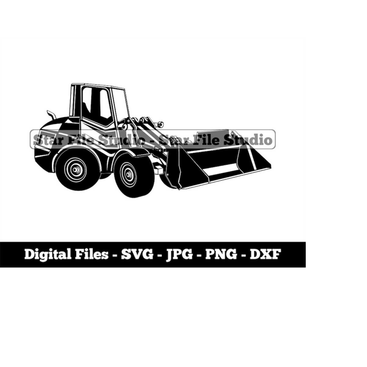 Articulated Loader Svg, Contractor Svg, Heavy Equipment Svg, - Inspire ...