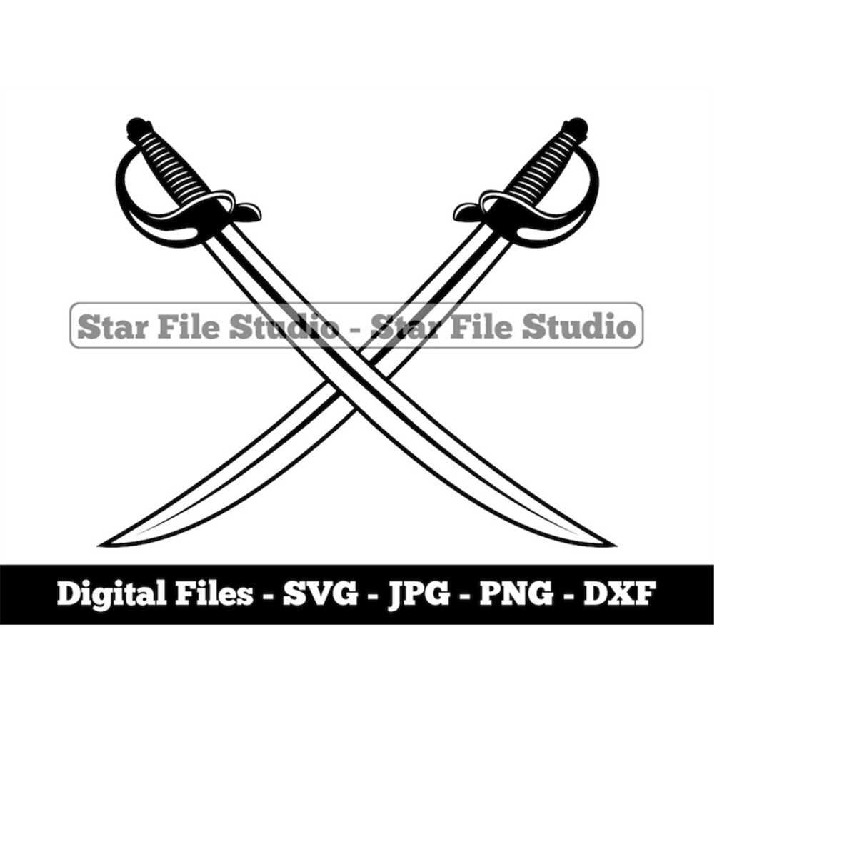 Sword Logo 2 Svg, Sword Svg, Sable Svg, Weapon Svg, Sword Pn - Inspire ...