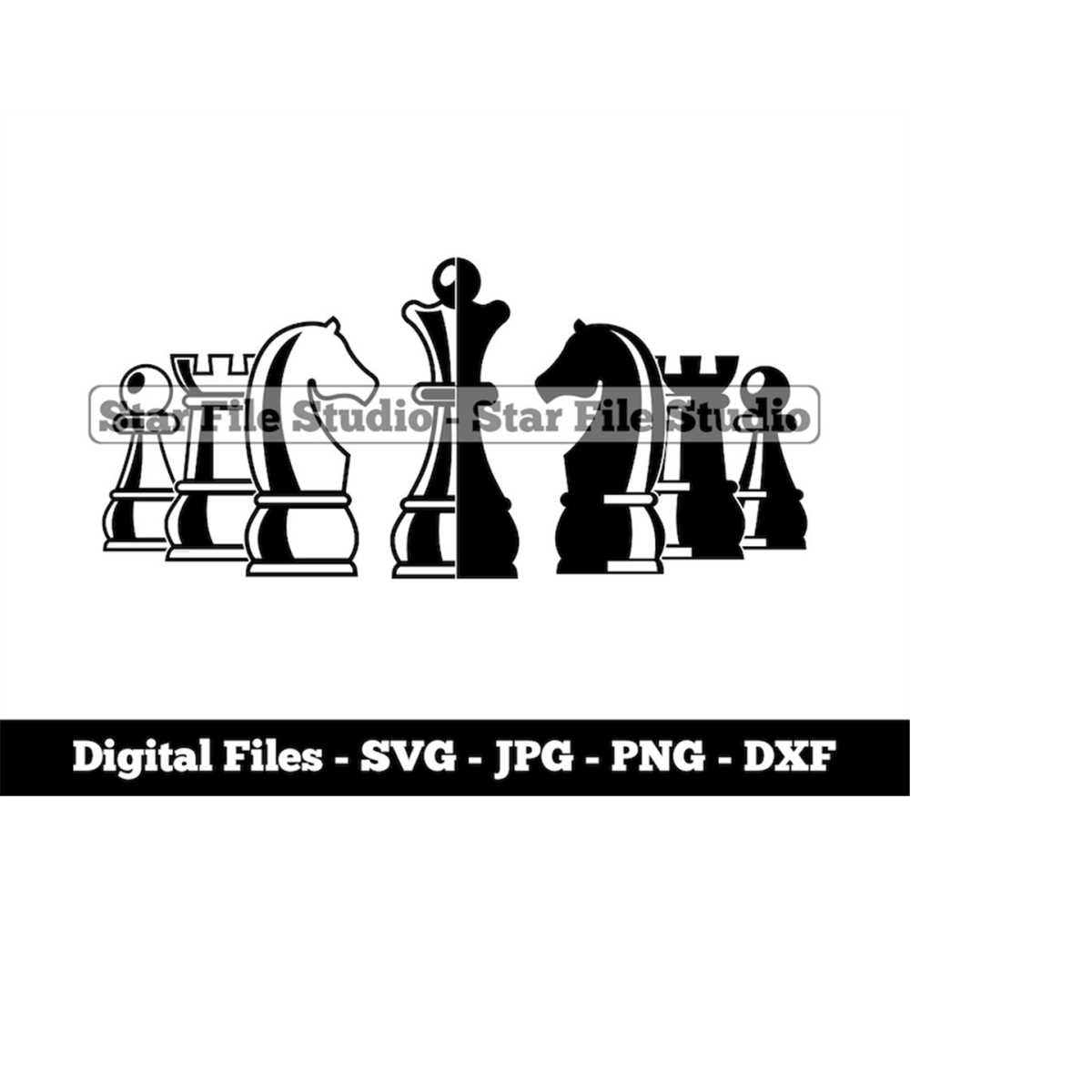 Chess Logo Svg, Chess Svg, Board Game Svg, Chess Png, Chess - Inspire ...